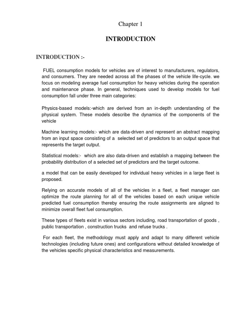 A Machine Learning Model For Average Fuel Consumption in Heavy Vehicles ...