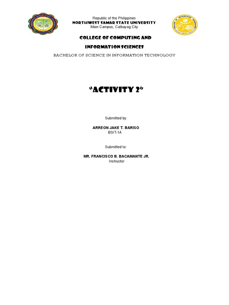 Arreon Jake Bariso HCI Activity 2. | PDF | Financial Technology | Finance & Money Management