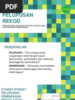 Tatacara Permohonan Pelupusan Rekod Kewangan Dan Perakaunan Menggunakan ...