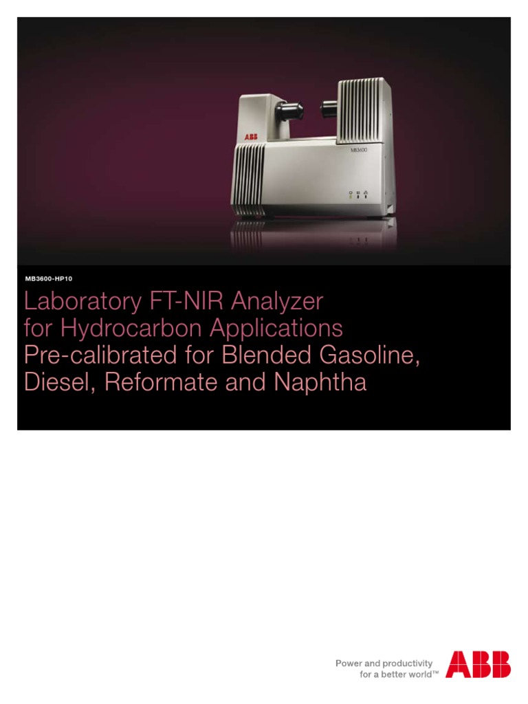 ABBB MB3600 HP10 Hydrocarbons PDF | PDF | Chemistry | Energy And Resource