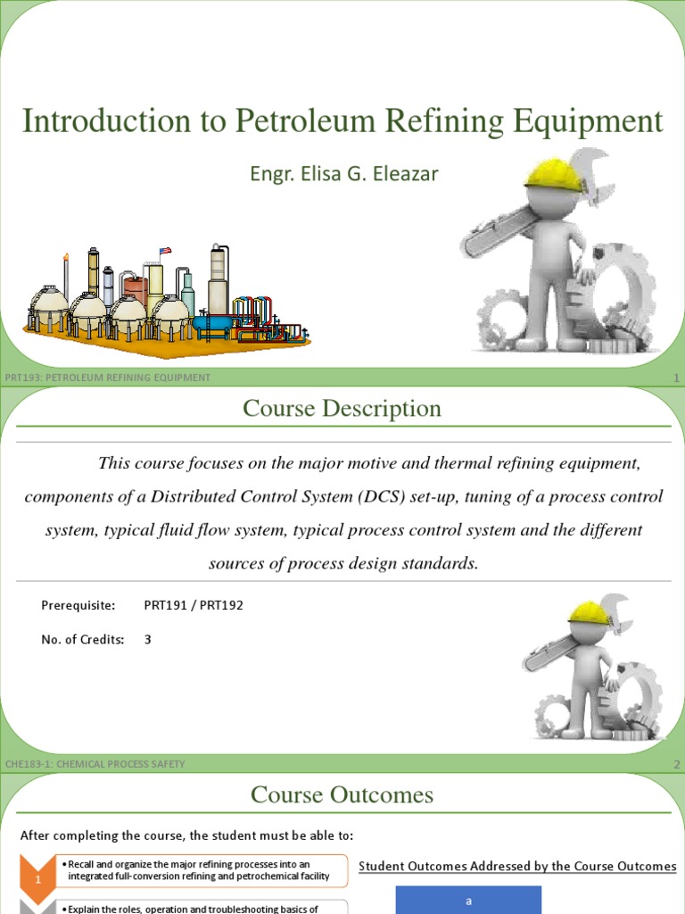 00-Introduction To Petroleum Refining Equipment | PDF | Process Control ...