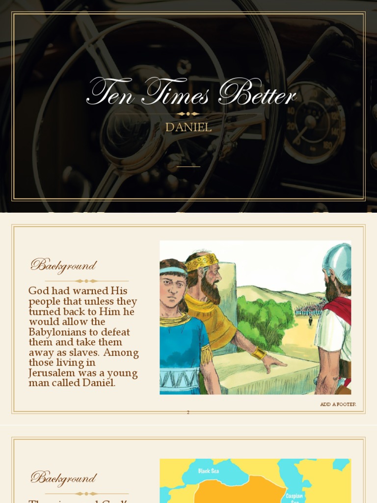 Ten Times Better - Daniel 1 | PDF | Shadrach, Meshach, And Abednego ...