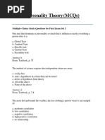 MCQ | PDF | Emotional Intelligence | Cognition