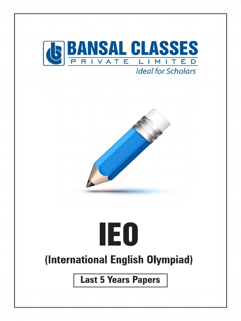 IEO Class5 Prev Year Papers PDF | PDF