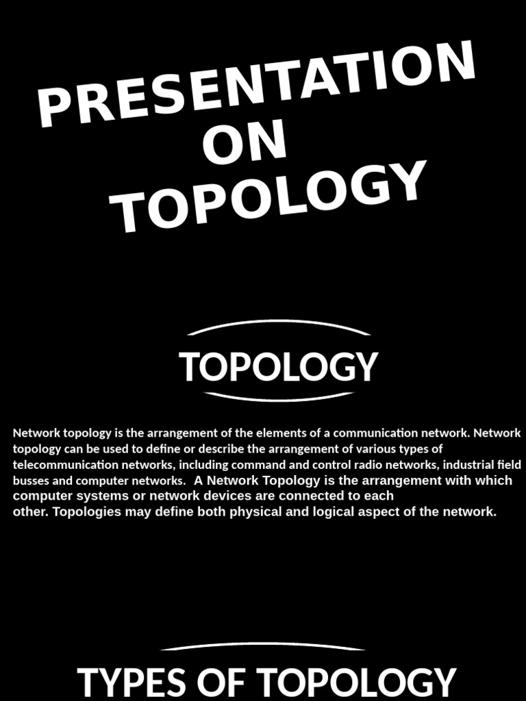 Topology Project | PDF | Network Topology | Computer Network