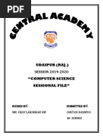 Class XII CS Practical File Programs 2022-23 | PDF | Computer File ...