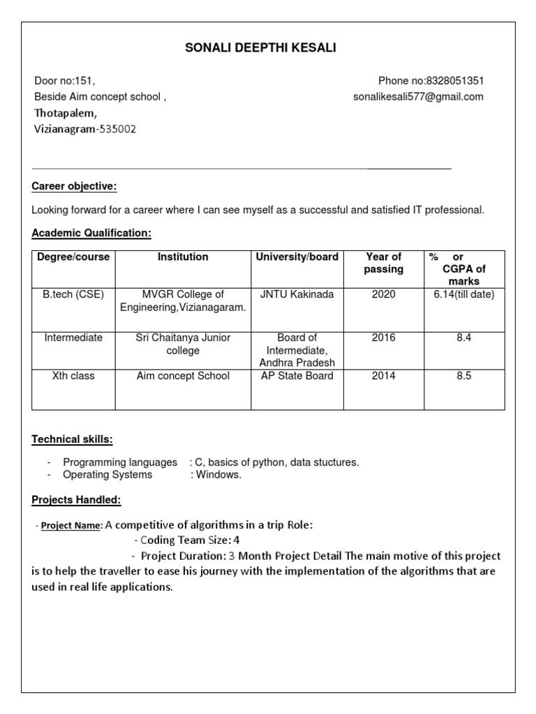 Sonali | PDF | Computing | Areas Of Computer Science