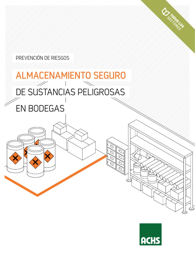 ACHS Sustancias Peligrosas PDF | PDF | Mercancías peligrosas | Agua