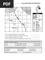 Four-And-six Figure Grid References Worksheet | PDF