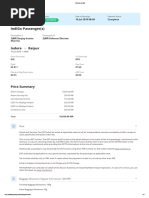 Indigo Payment Receipt | PDF