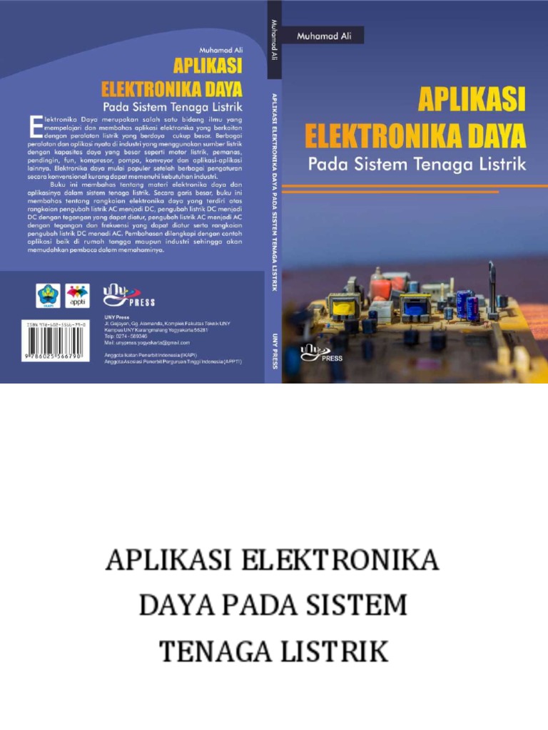 Buku Aplikasi Elektronika Daya Dalam Sistem Tenaga Listrik PDF | PDF