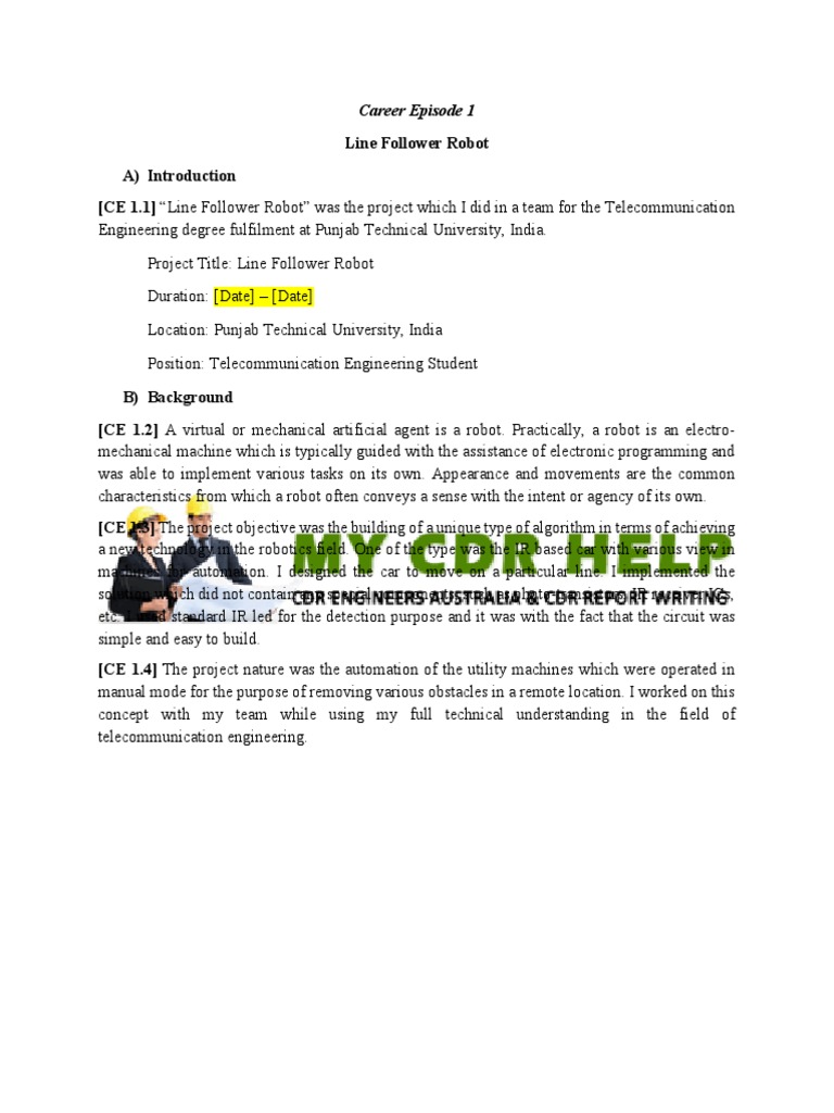 Complete CDR Report Sample For Telecommunication Engineers | PDF ...