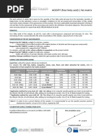 Free Fatty Acid Determination in Oils | PDF