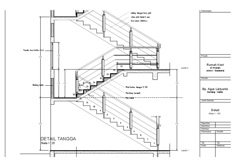 Detail Tangga | PDF
