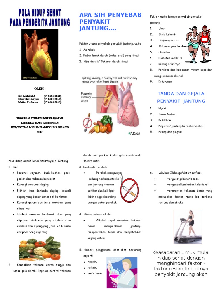 Leaflet JANTUNG | PDF