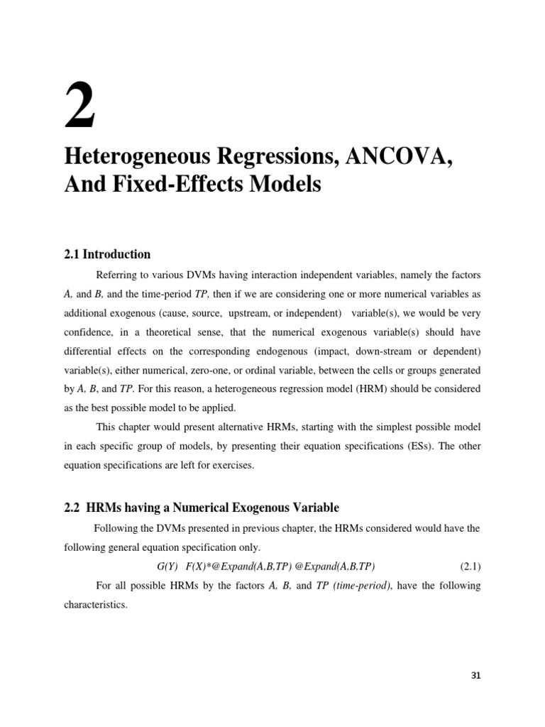 Panel Data Analysis Using EViews Chapter - 2 PDF | Download Free PDF ...