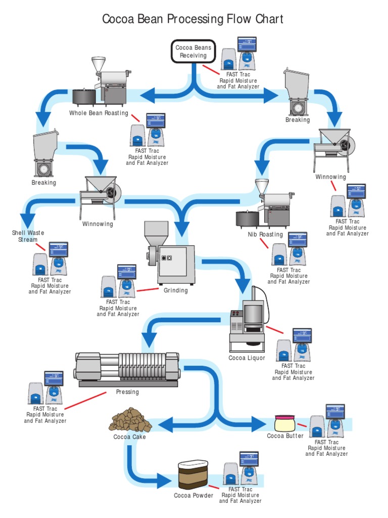 Cocoa Flow Chart | PDF | Cocoa Bean | Chocolate