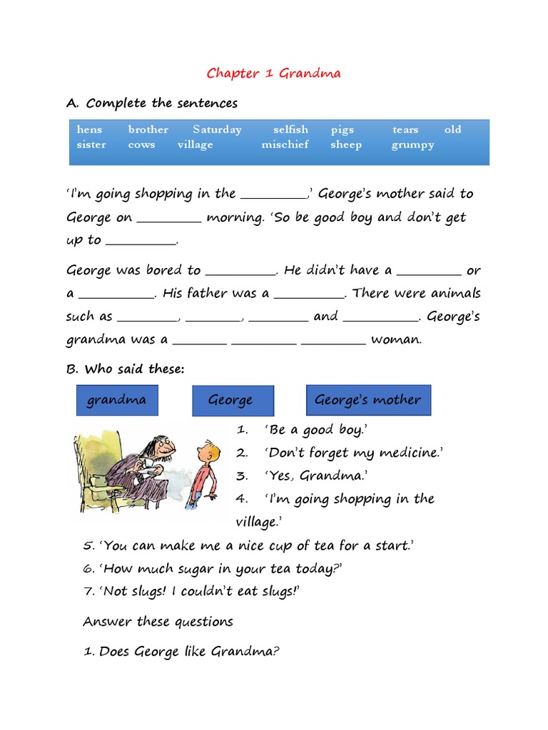 Chapter 1 Grandma | PDF