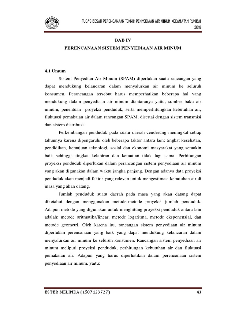 Bab Iv Pam Ester Acc PDF | PDF