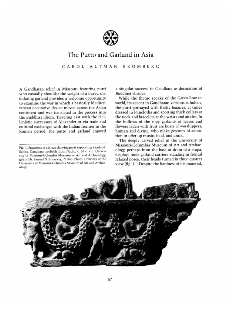 The Putto and Garland in Asia | PDF