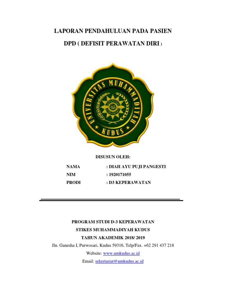 Laporan Pendahuluan Dan SP DPD | PDF