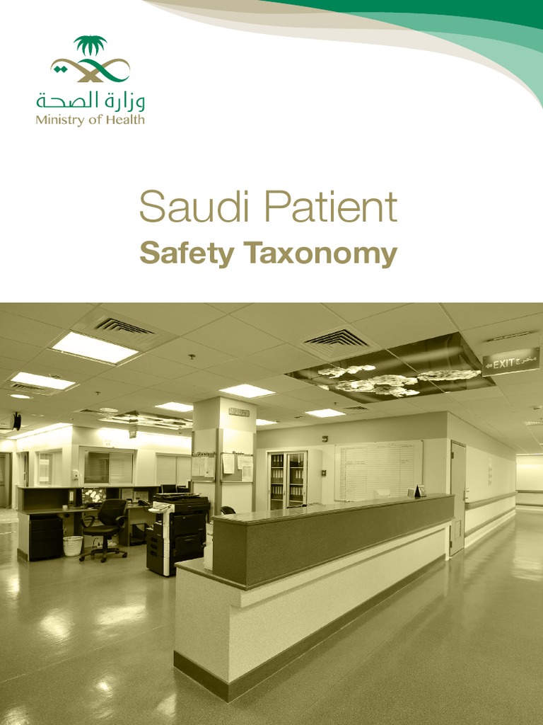 Saudi Patient Safety Taxonomy PDF | PDF | Risk | Patient Safety