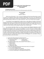 My Father Goes To Court by Carlos Bulosan PDF | PDF | Laughter | Courtroom