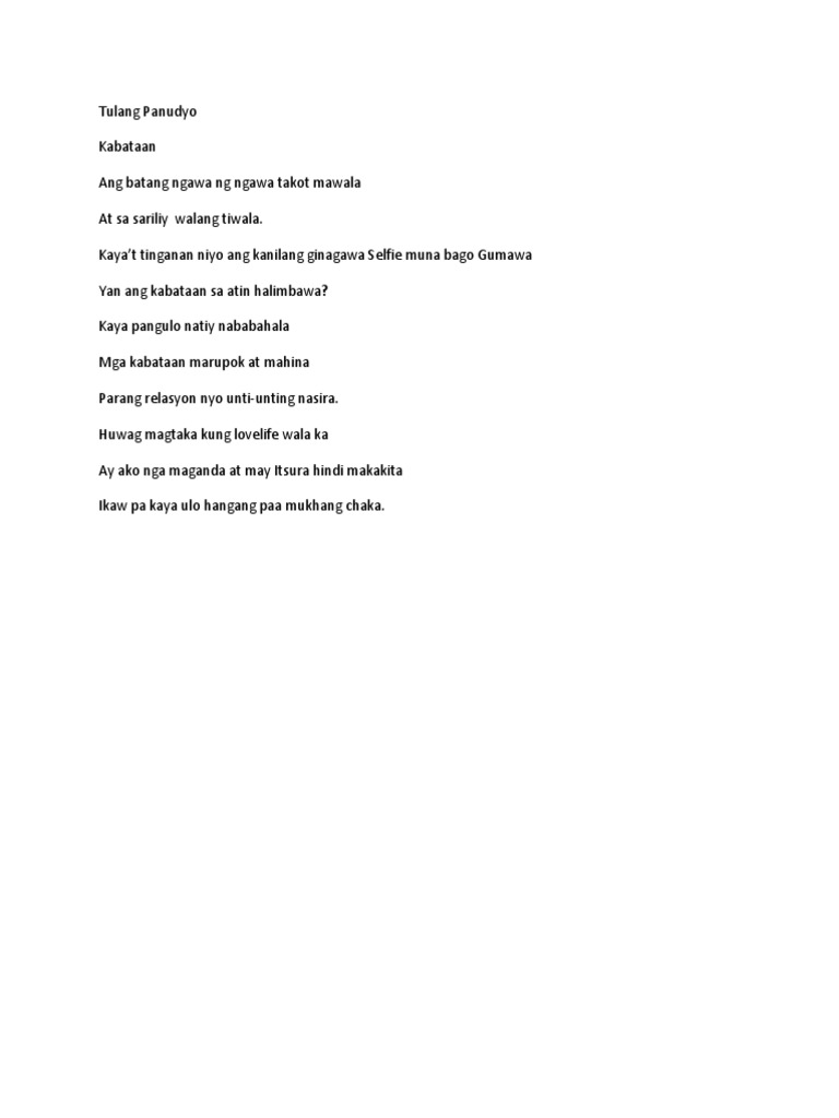 Tulang Panudyo | PDF