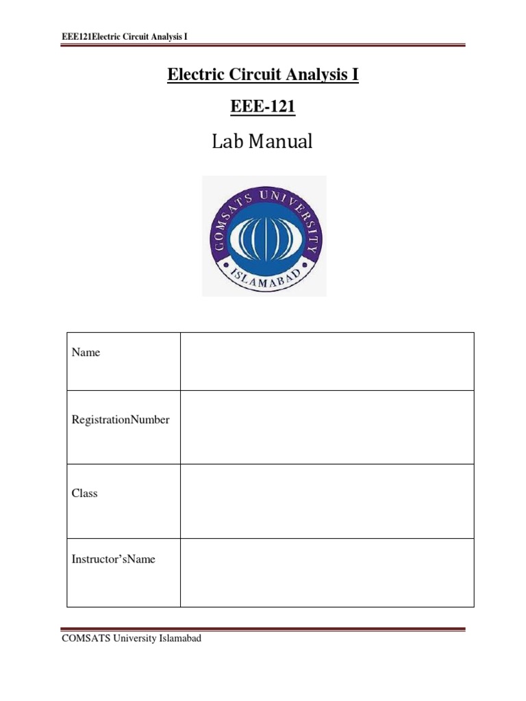 ECA Lab Assignment | PDF | Resistor | Electrical Network
