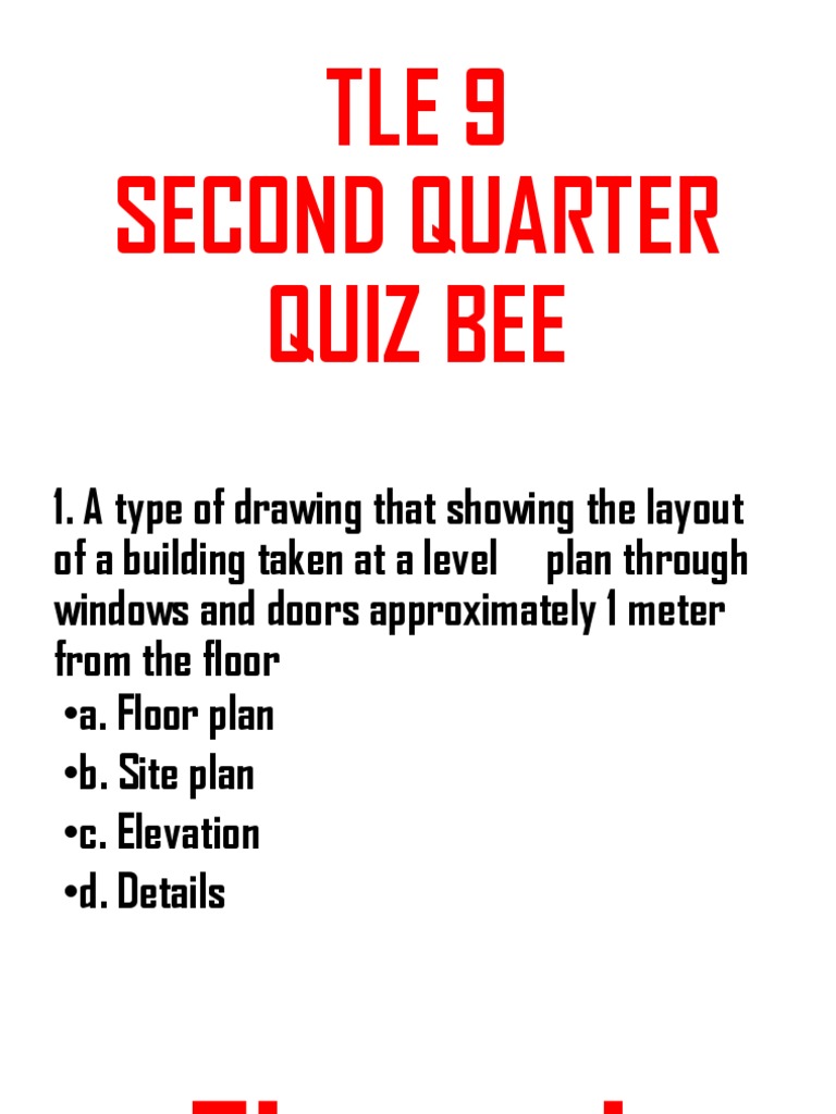 Tle 9 Quiz Bee | PDF | Art Media