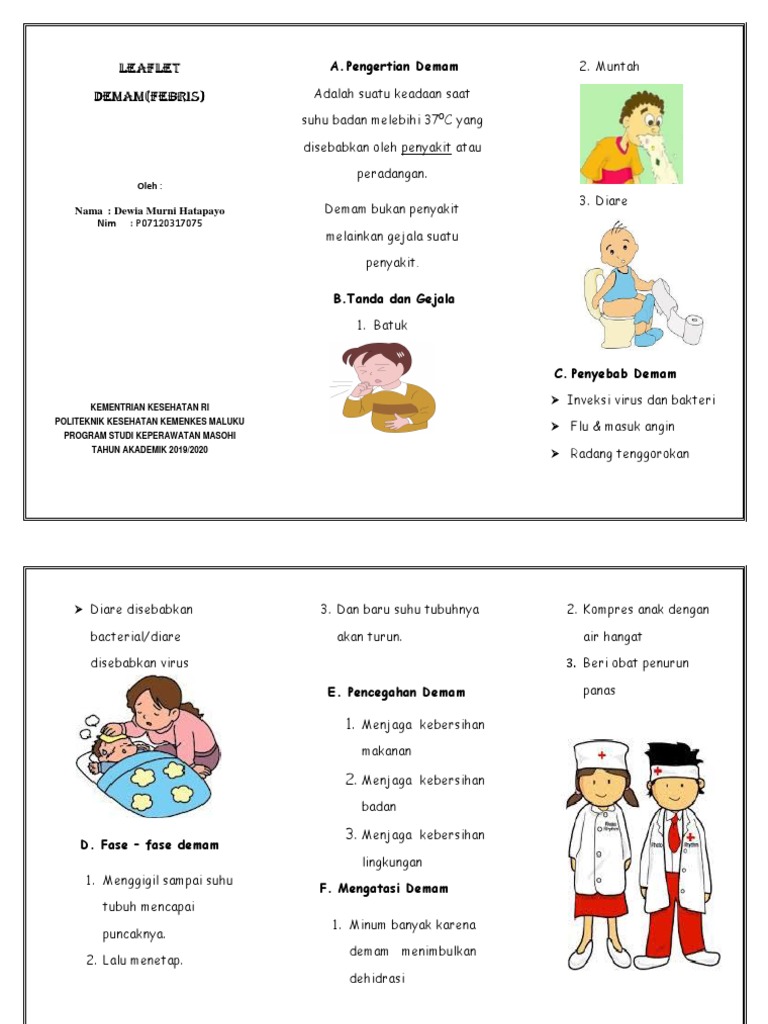 LEAFLET Febris | PDF