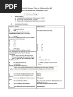 Cbse Class 3 Math Sample Paper 75 | PDF | Number Theory | Abstract Algebra