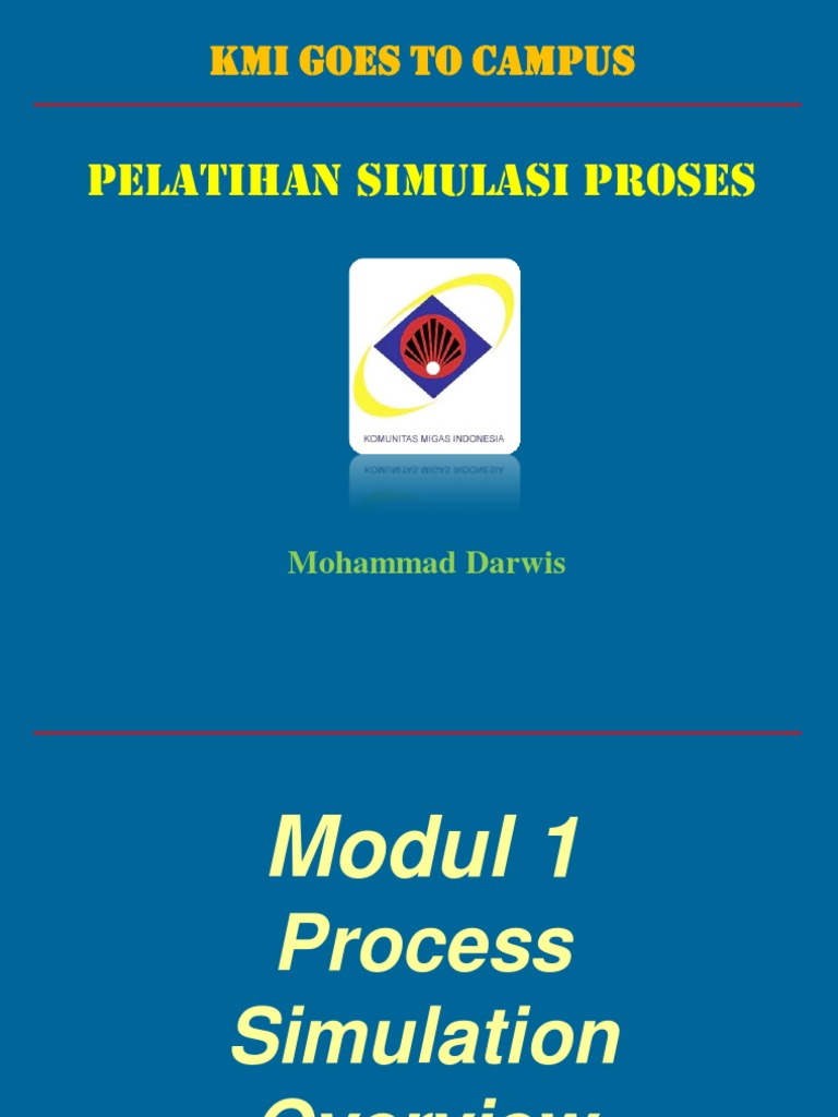 Modul 1 Hysys - Process Simulation Overview | PDF