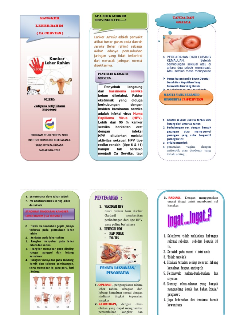 Leaflet Ca Serviks | PDF