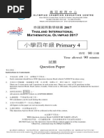 Timo Practice Paper I p3 | PDF | Numbers | Fraction (Mathematics)