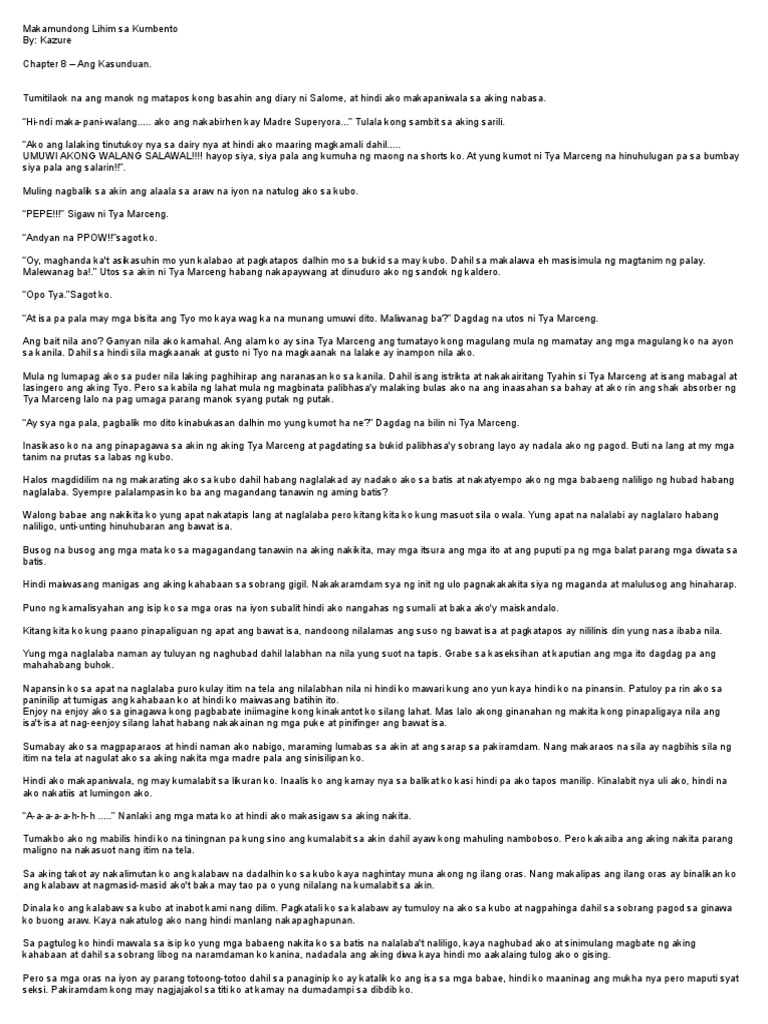 Lihim Sa Kumbento Part 8 | PDF