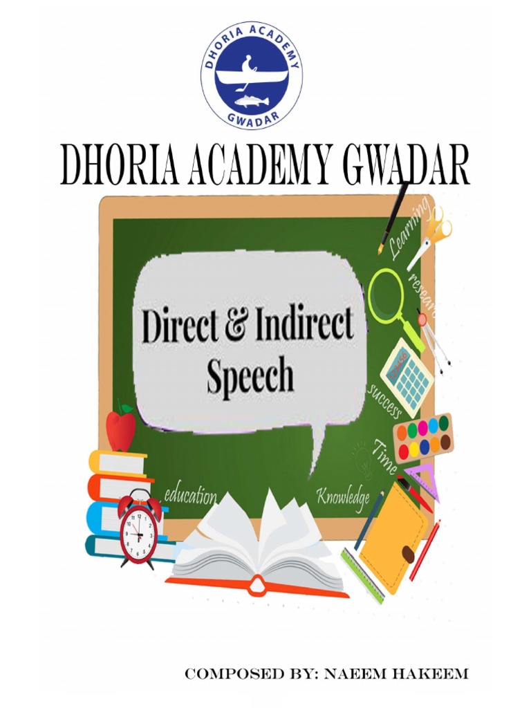 Direct and Indirect Narrations PDF | Download Free PDF | Question ...