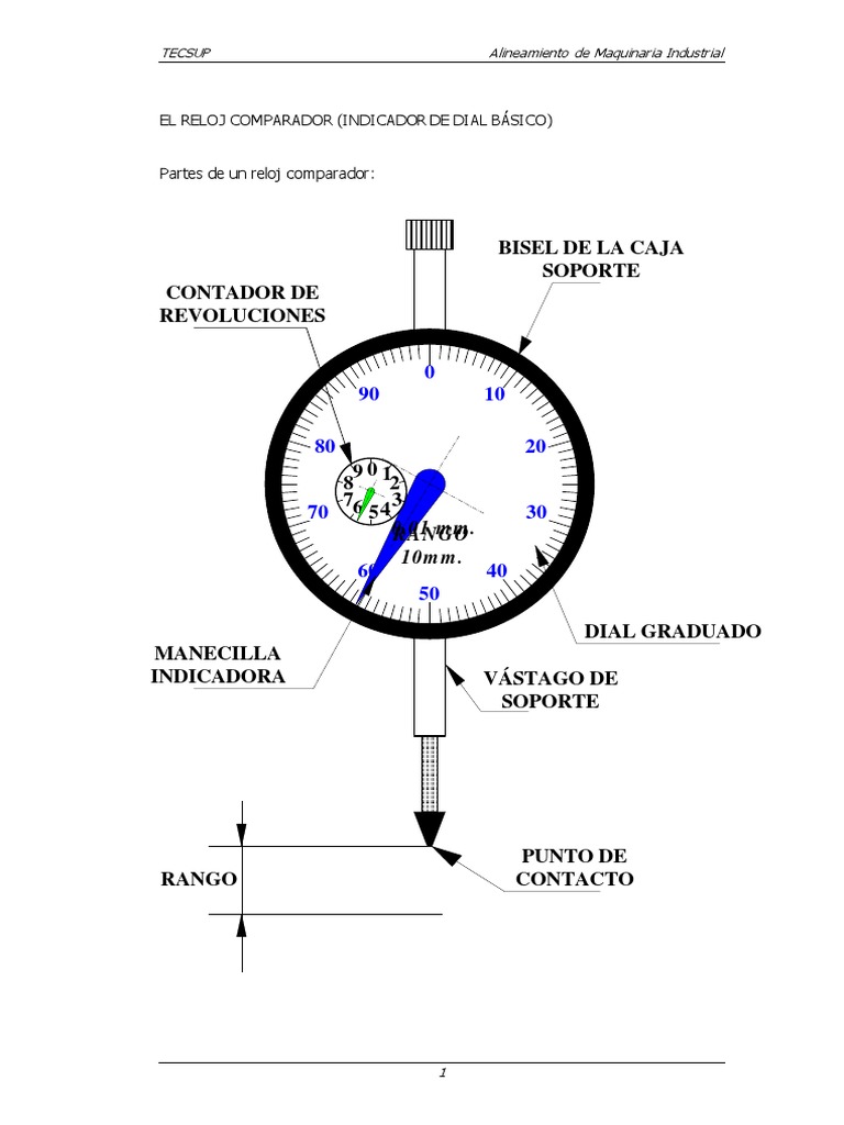 Cap 4 El Indicador de Dial PDF | PDF | Medición | Ingeniería mecánica