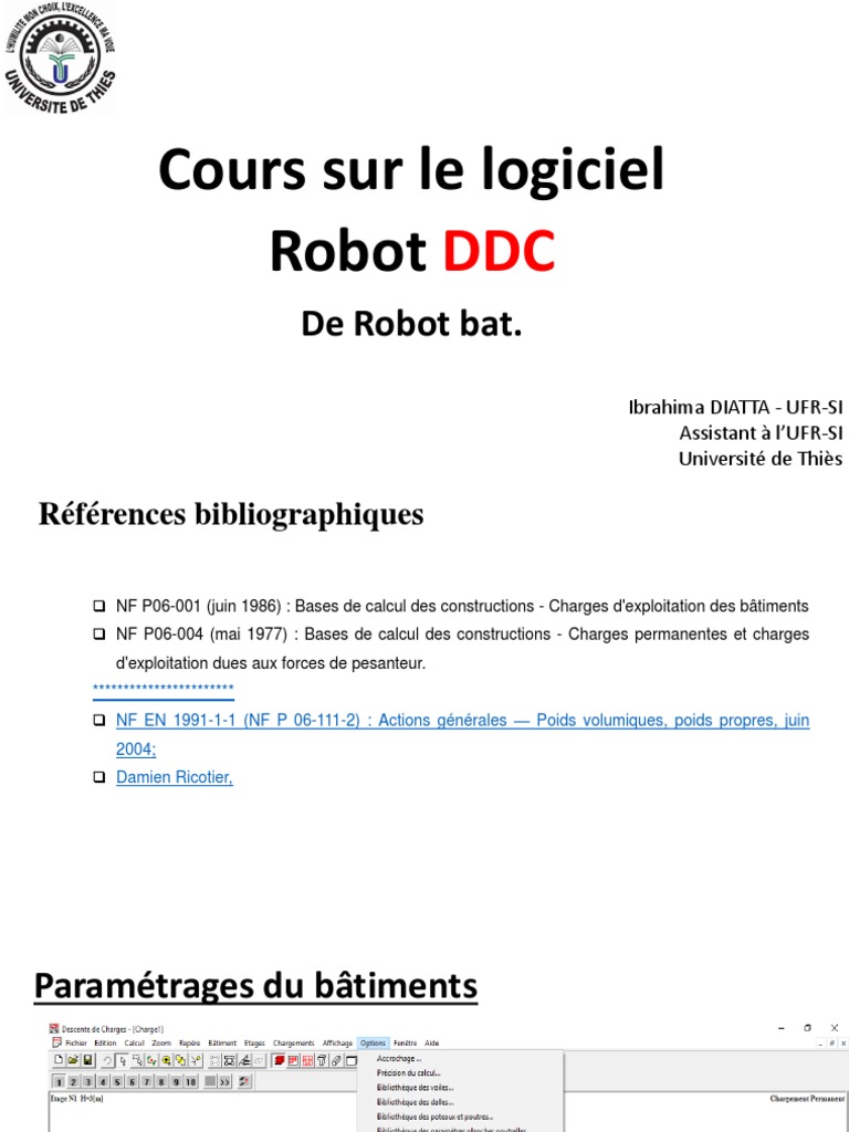 Cours Robot DDC | PDF | Infrastructure piétonne | Sols