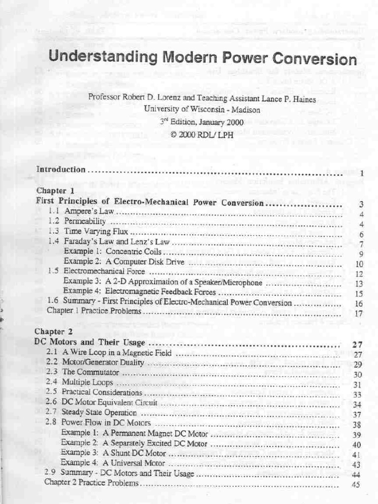 ROBERT LORENZ Understanding Model Power Conversion PDF | PDF