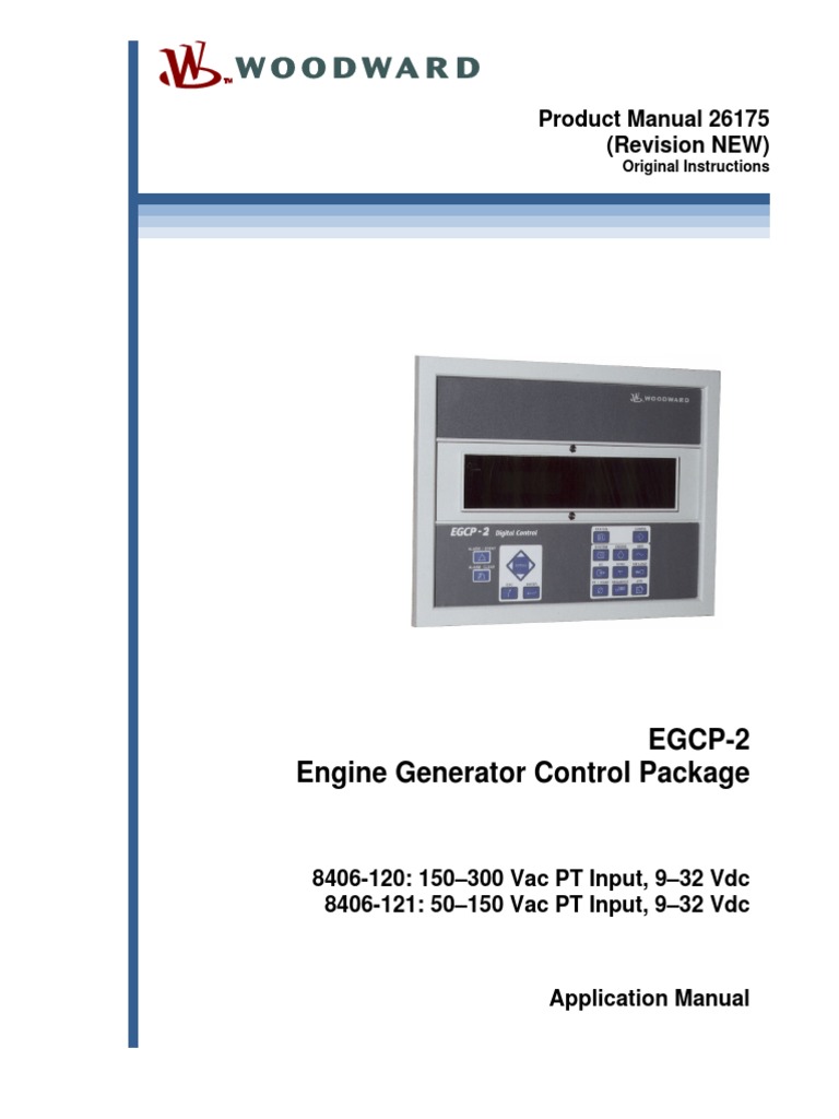 EGCP-2 Application Manual | PDF | Relay | Printed Circuit Board