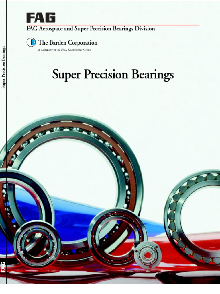 Super Precision Bearings | PDF | Bearing (Mechanical) | Materials
