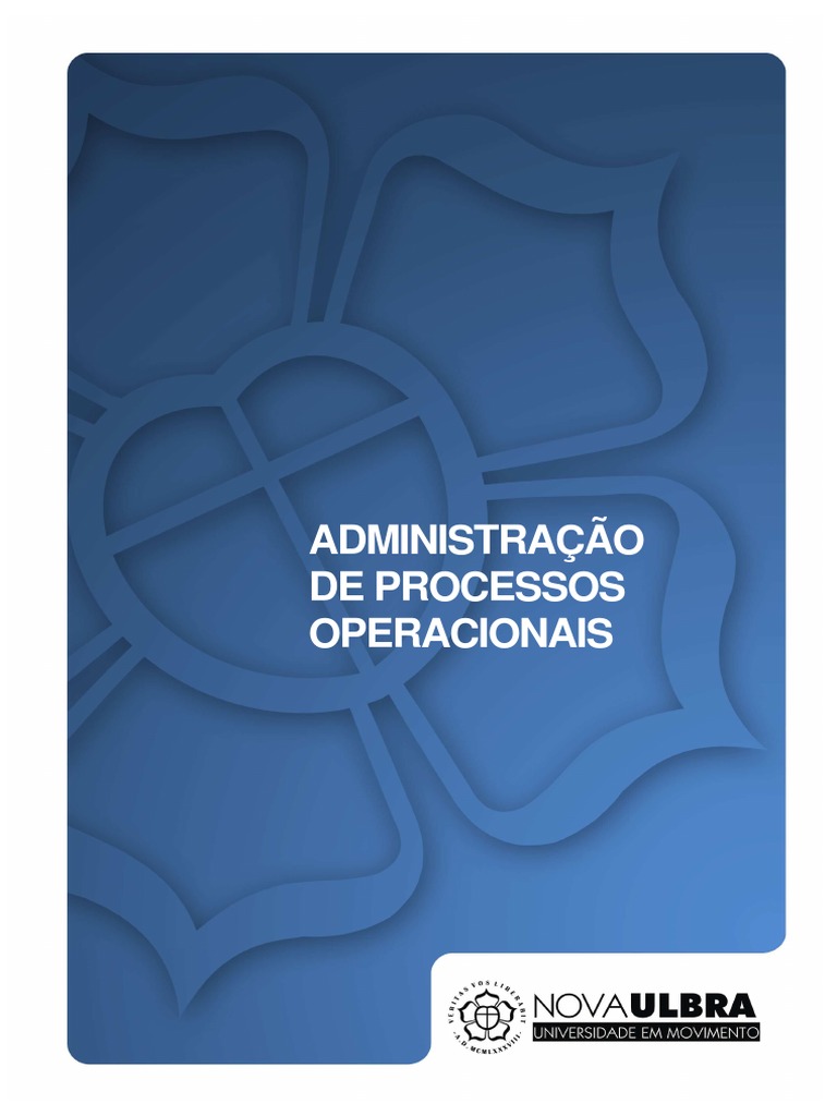 Administração de Processos Operacionais PDF | PDF | Planejamento de ...