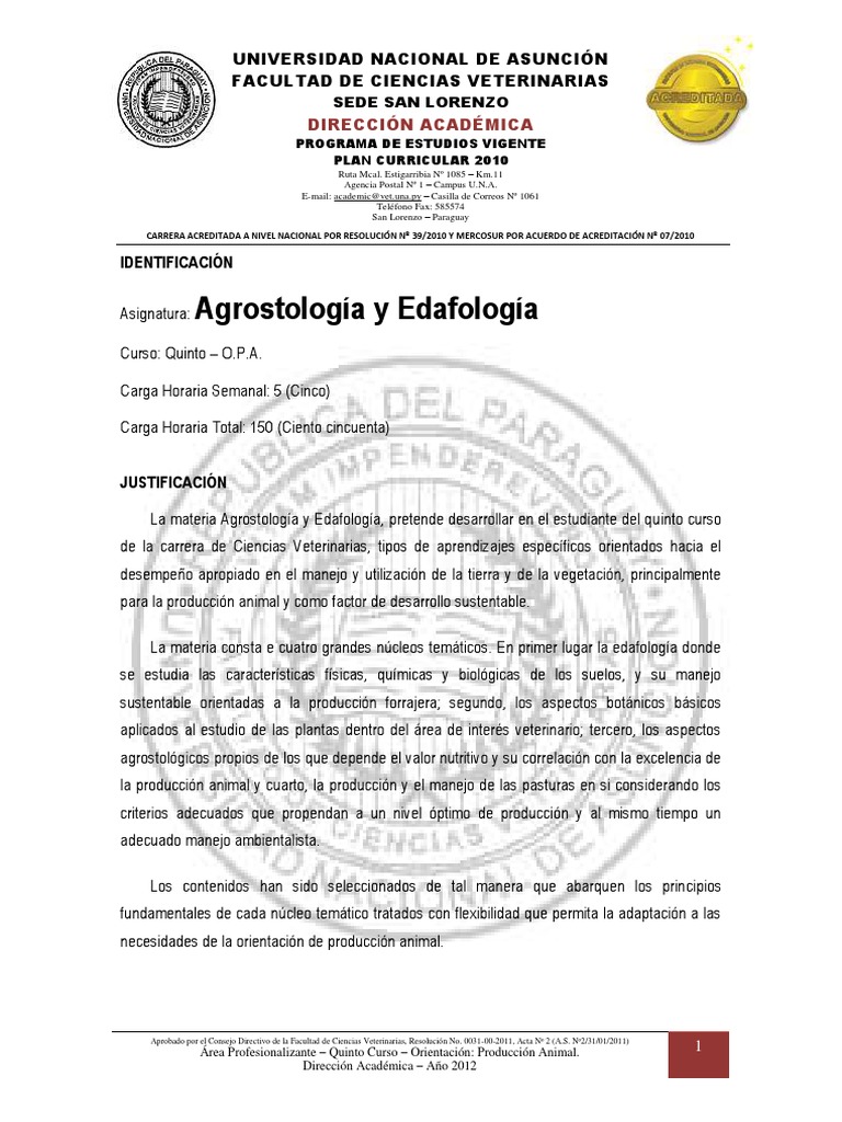 Agrostología y Producción Animal en Venezuela | PDF | Suelo | Paraguay