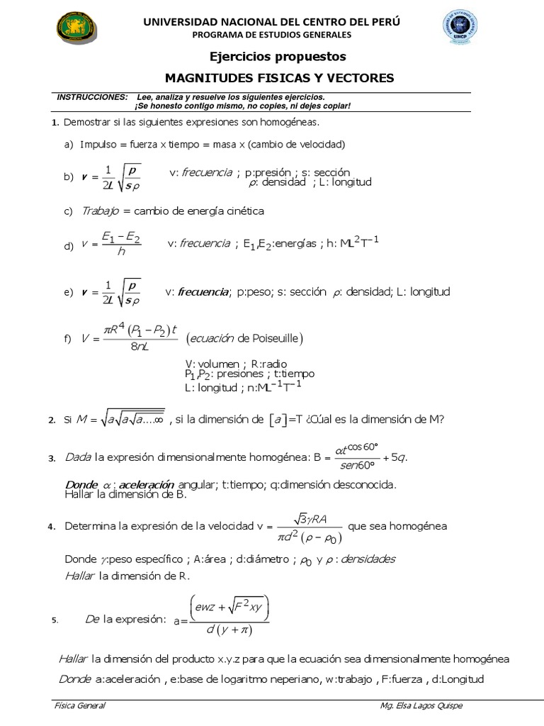 Práctica Semana 1 | PDF | Vector Euclidiano | Física