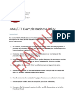 CDD Sample Forms for Regulated Dealers | PDF | Business | Private Law