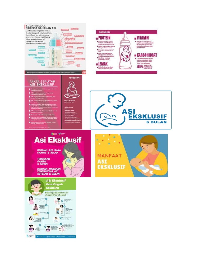 Gambar Lembar Balik Asi Eksklusif | PDF