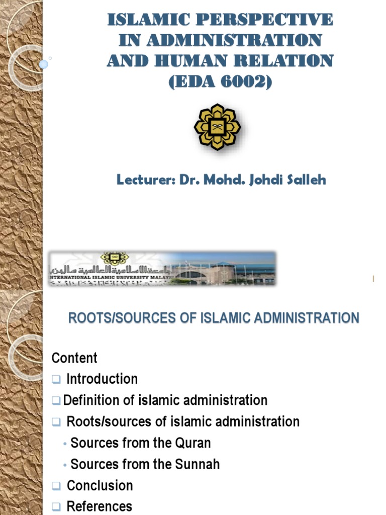 Islamic Administration Principles Explained | PDF | Surah | Quran