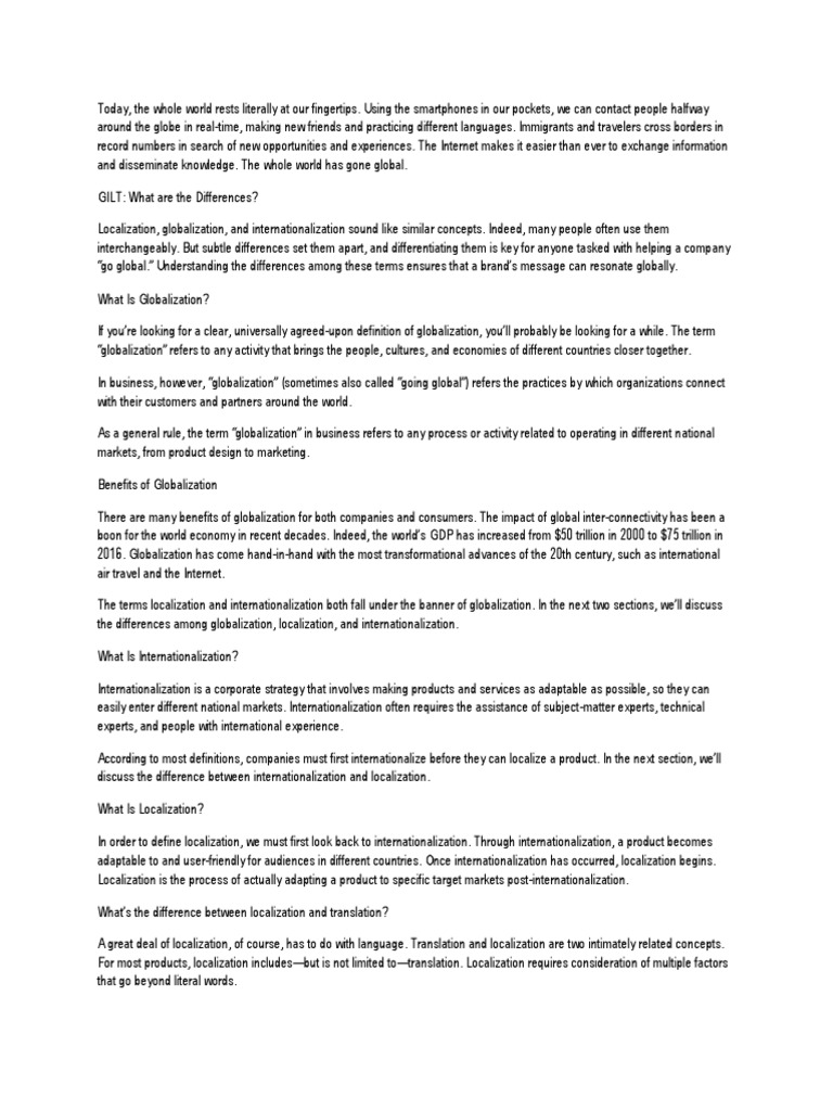 Edited Localization | PDF | Language Education | Curriculum