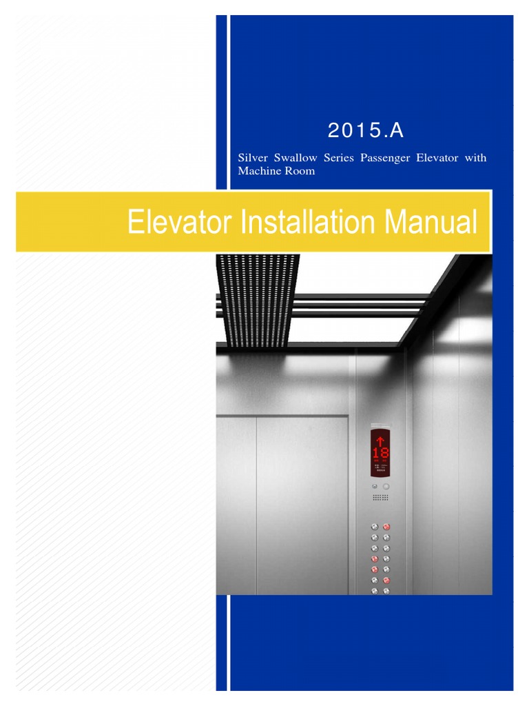 Fuji Elevator Installation PDF | PDF | Elevator | Scaffolding